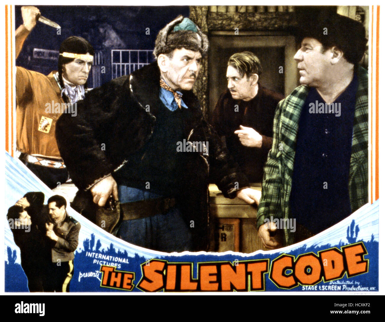 THE SILENT CODE, from left: Clarence Davis, Pat Harmon, far right: Ben ...