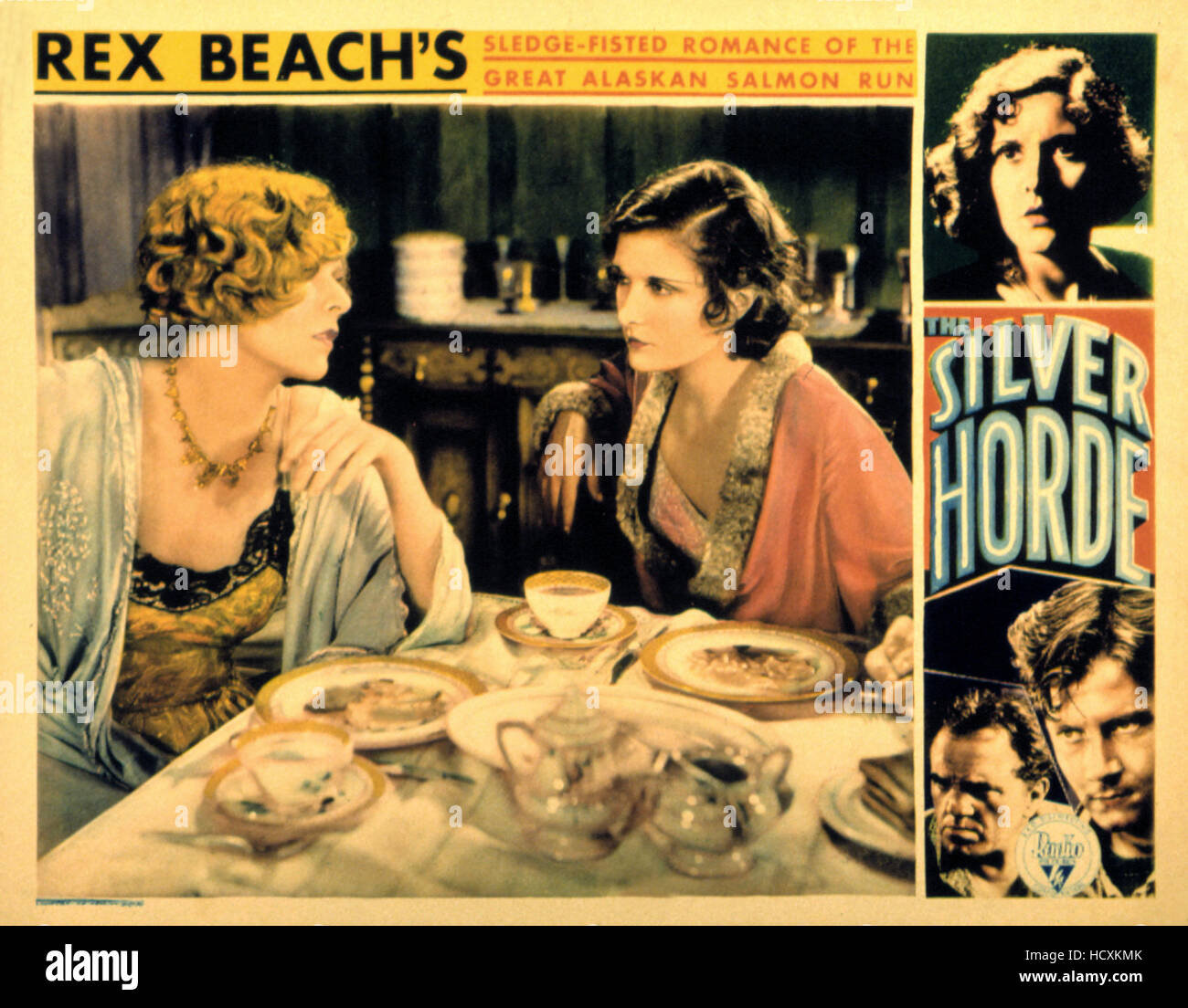 THE SILVER HORDE, US lobbycard, from left: Blanche Sweet, Evelyn Brent ...