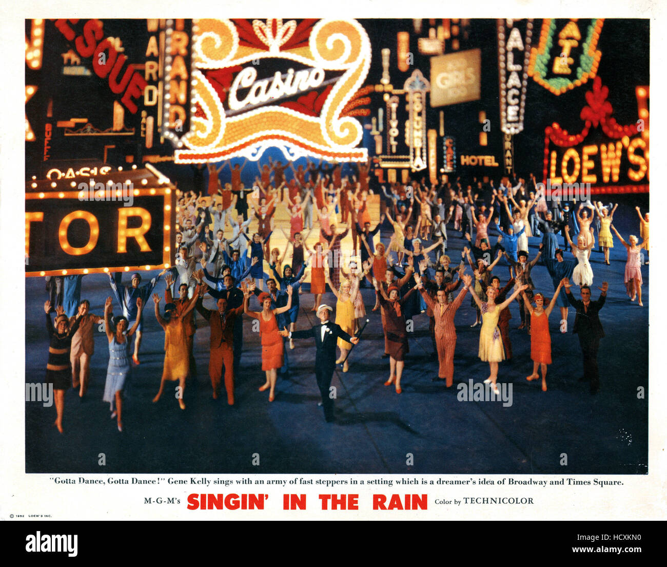 SINGIN' IN THE RAIN, Gene Kelly, 1952 Stock Photo - Alamy