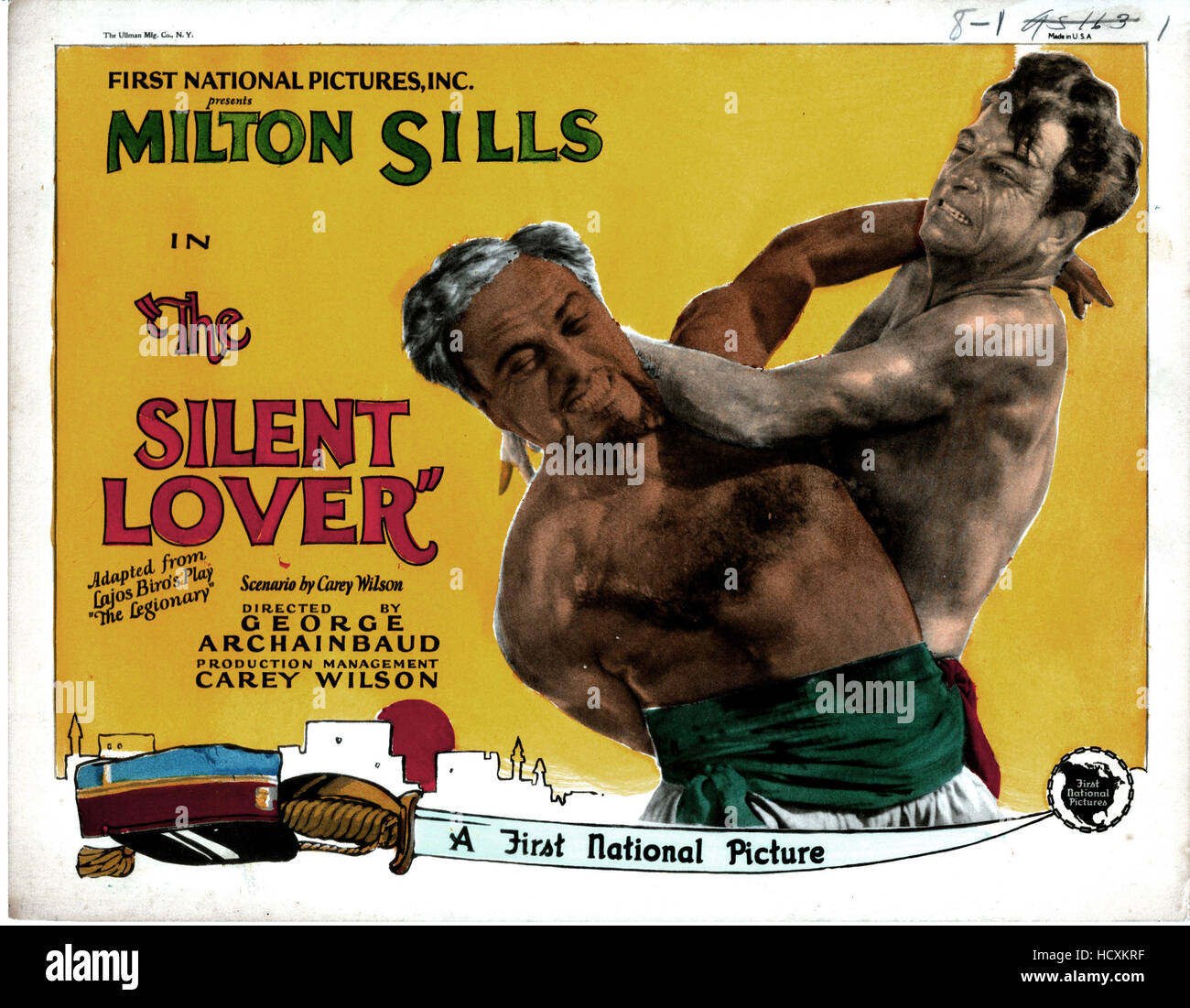 THE SILENT LOVER, from left, William V. Mong, Milton Sills, 1926 Stock ...