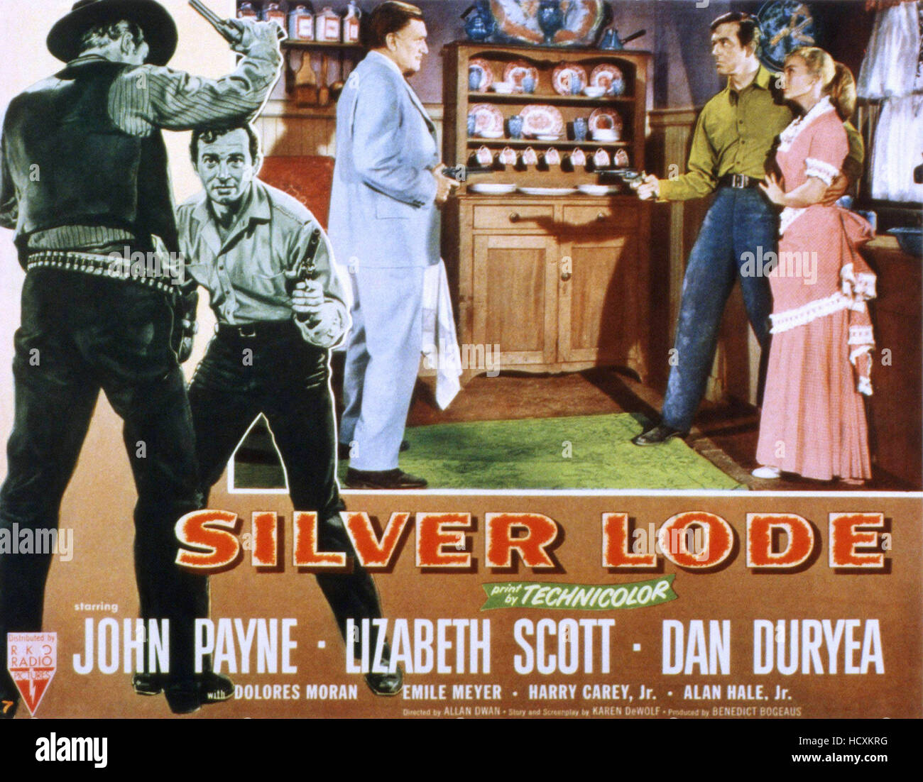 SILVER LODE, Morris Ankum, John Payne, Lizabeth Scott, 1954 Stock Photo - Alamy