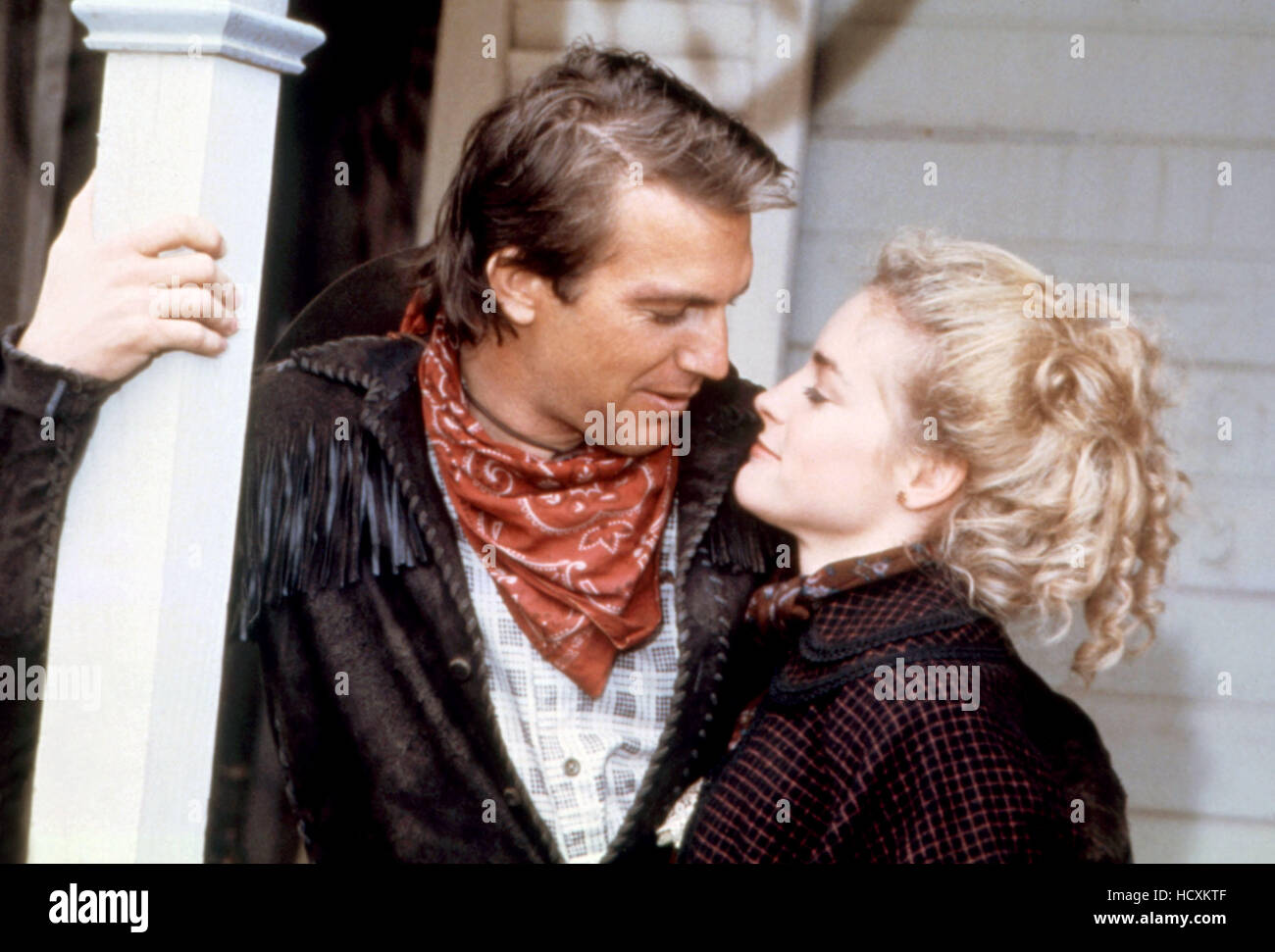 SILVERADO, Kevin Costner, Amanda Wyss, 1985. ©Columbia Pictures ...