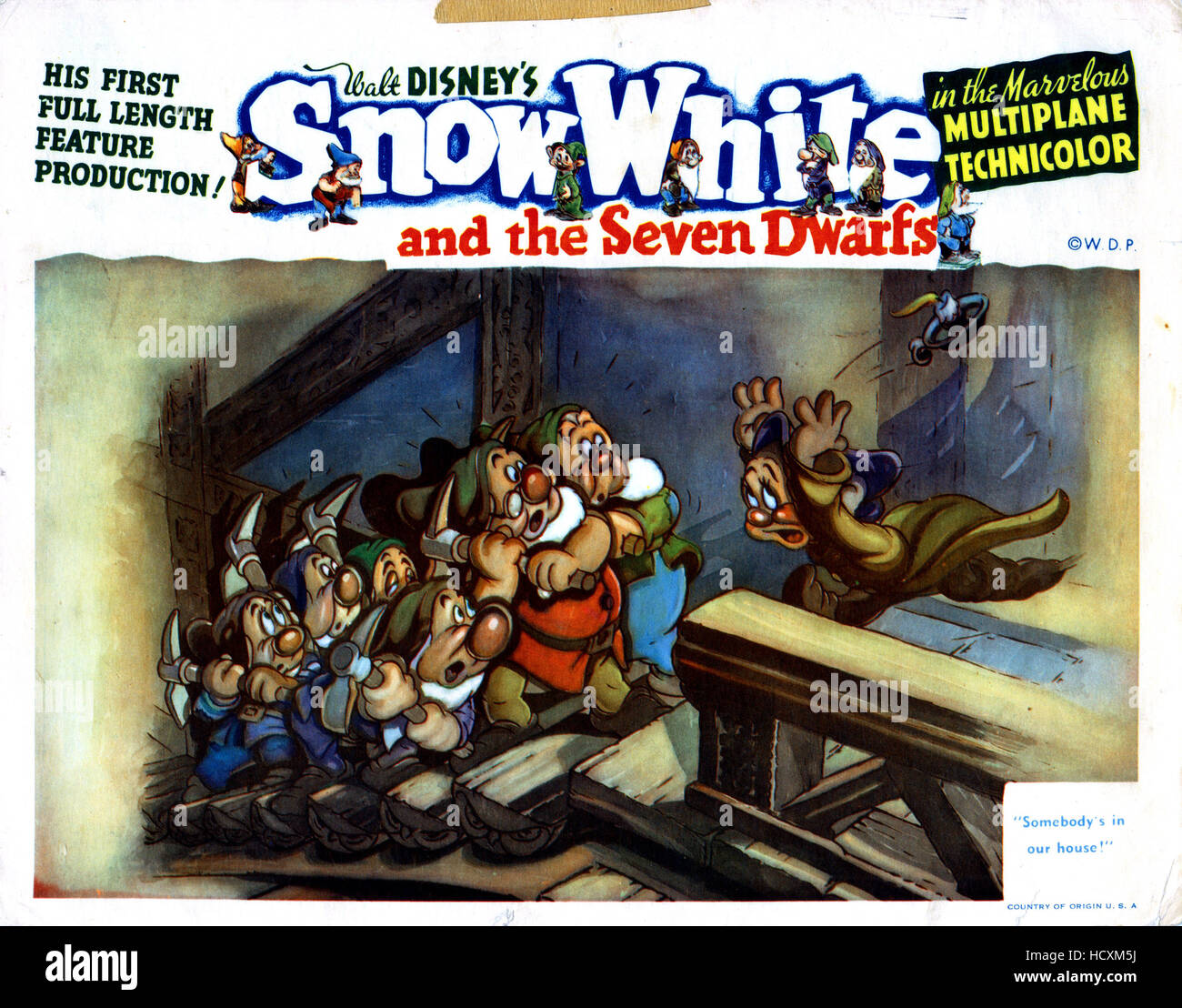 SNOW WHITE AND THE SEVEN DWARFS, 1937 Stock Photo - Alamy