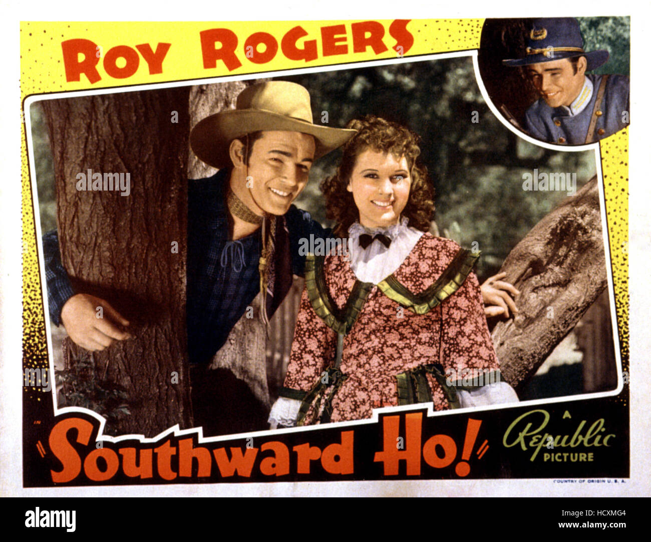 SOUTHWARD HO!, Roy Rogers, Lynne Roberts, 1939 Stock Photo - Alamy