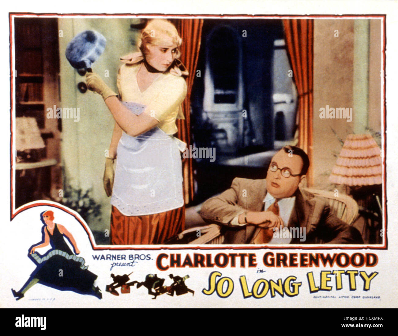 SO LONG LETTY, from left: Charlotte Greenwood, Bert Roach, 1929 Stock ...