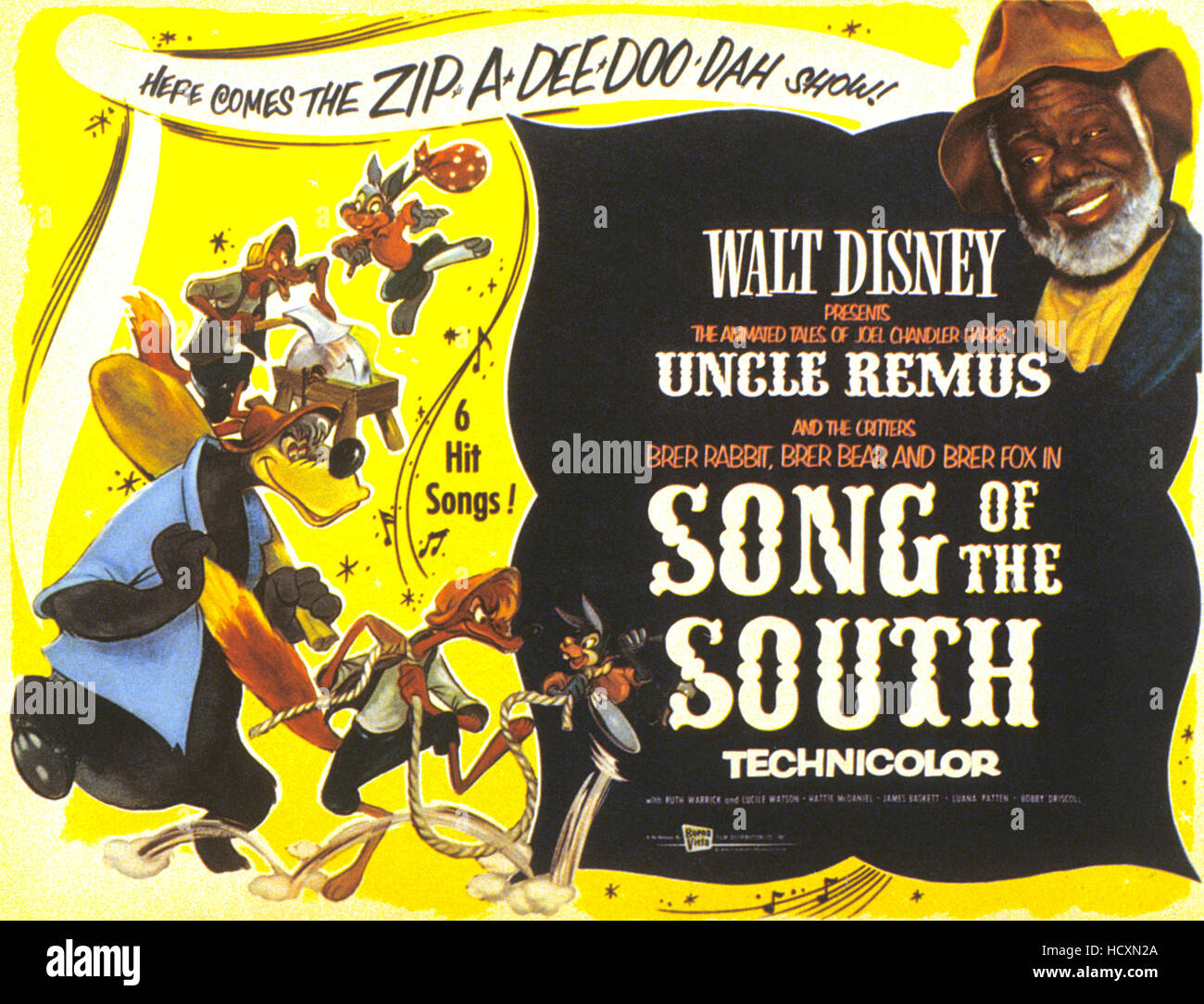 SONG OF THE SOUTH, James Baskett, (upper right), 1946 Stock Photo - Alamy