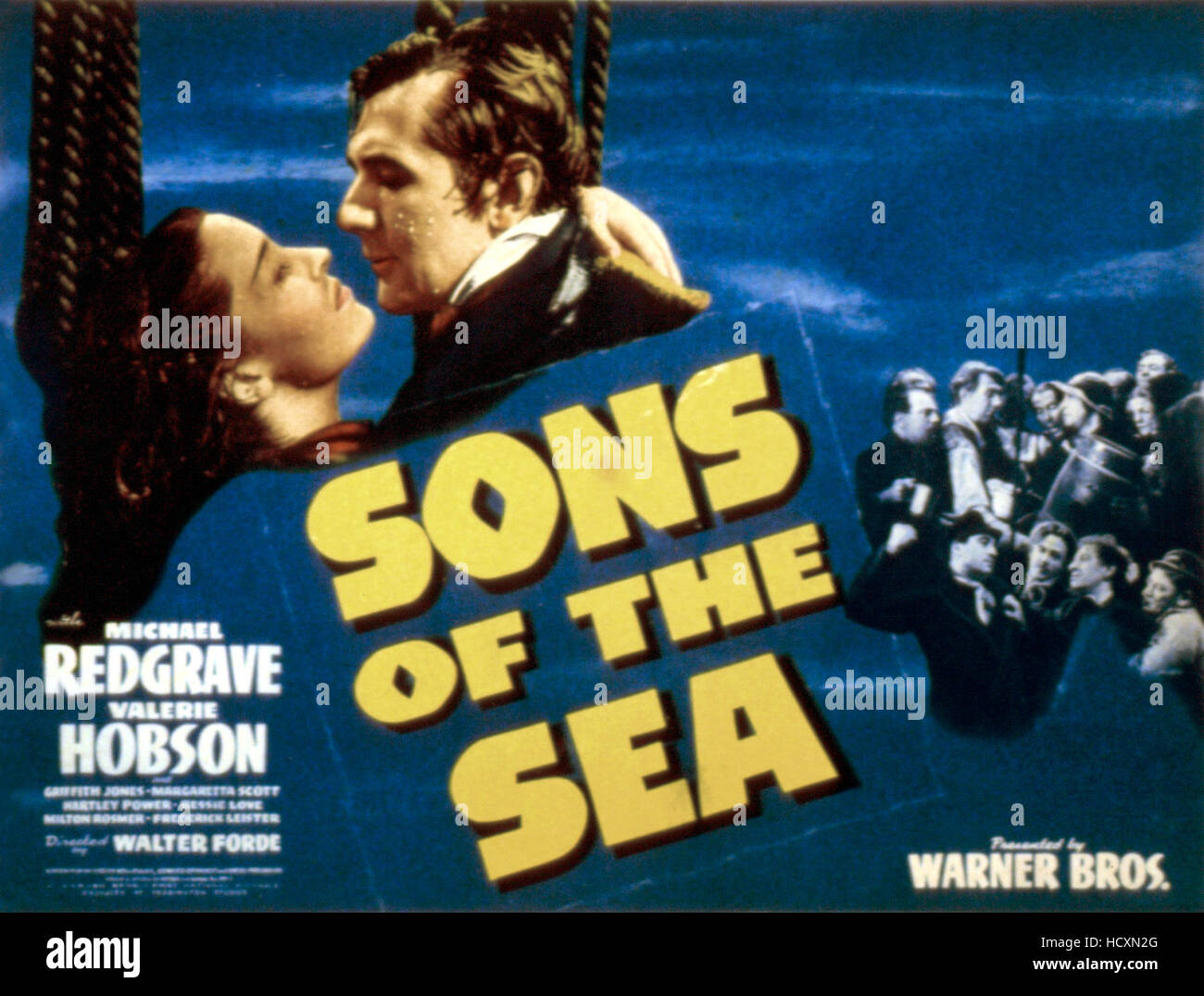 ATLANTIC FERRY, (aka SONS OF THE SEA), Valerie Hobson, Michael Redgrave ...
