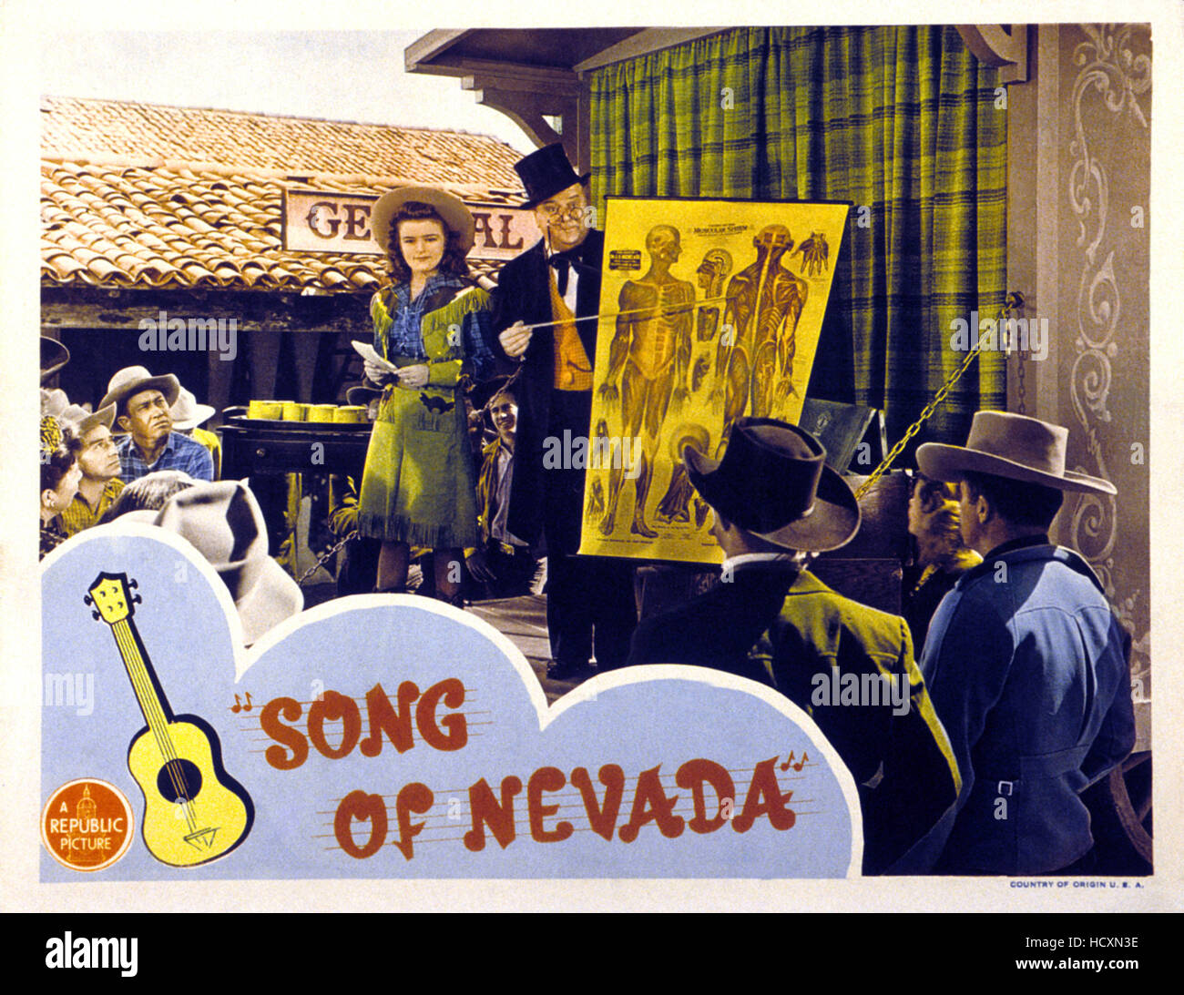 SONG OF NEVADA, center from left: Dale Evans, Lloyd Corrigan, 1944 ...