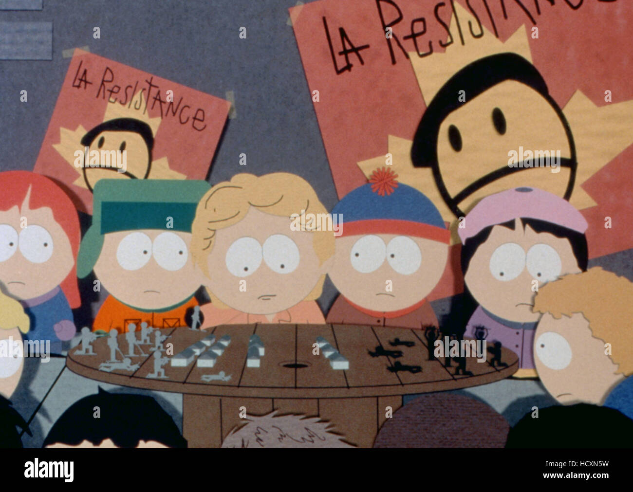 SOUTH PARK: BIGGER, LONGER & UNCUT, Kyle (l.), Stan, (second from right ...