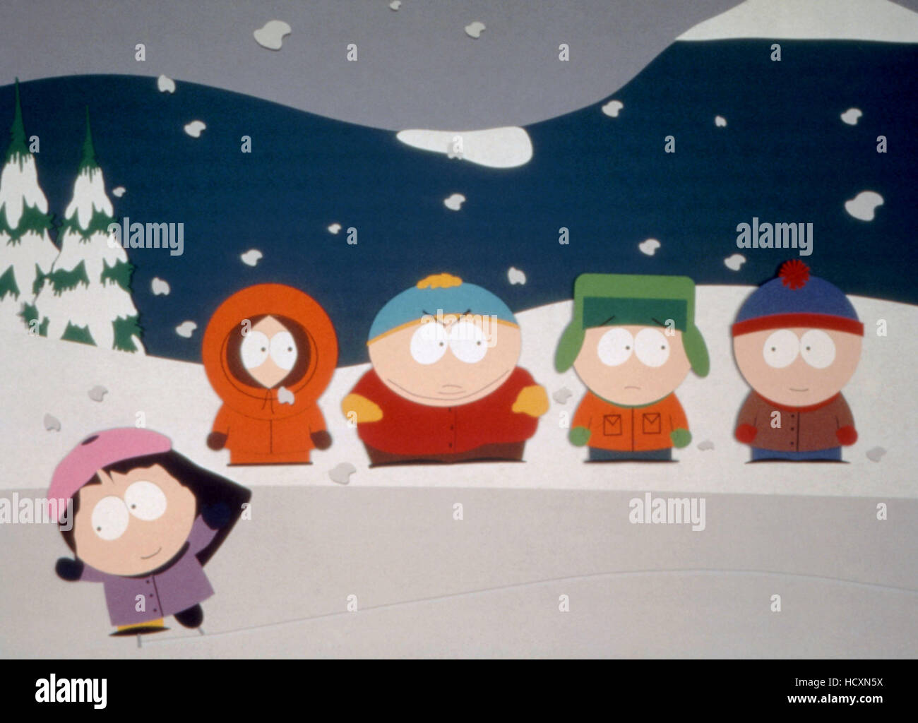 SOUTH PARK: BIGGER, LONGER & UNCUT, Wendy, Kenny, Cartman, Kyle, Stan ...