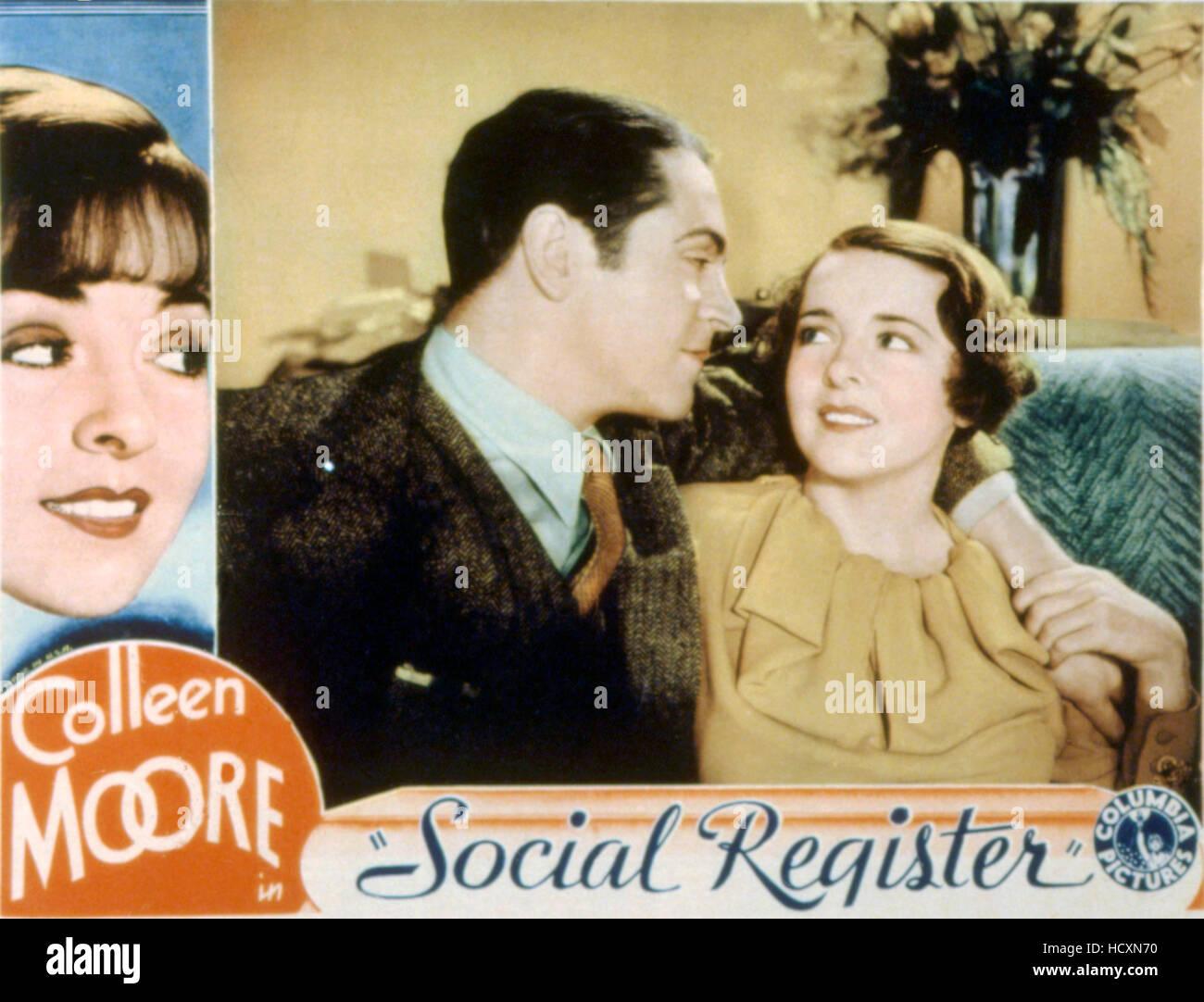 THE SOCIAL REGISTER, Alexander Kirkland, Colleen Moore, 1934 Stock ...
