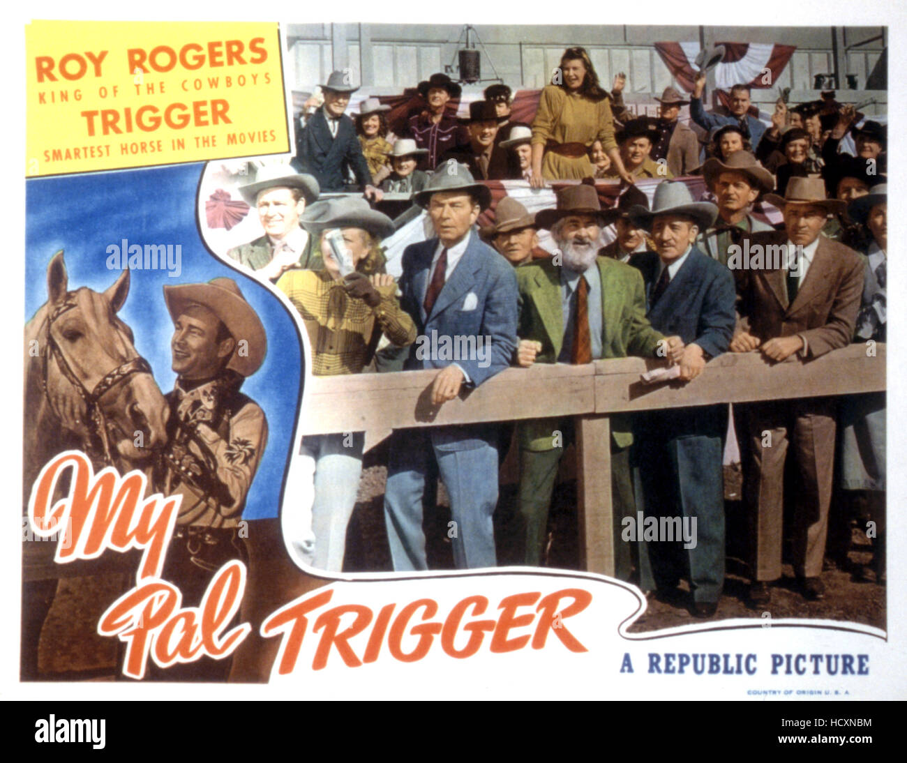 MY PAL TRIGGER, Gabby Hayes, 1946 Stock Photo - Alamy