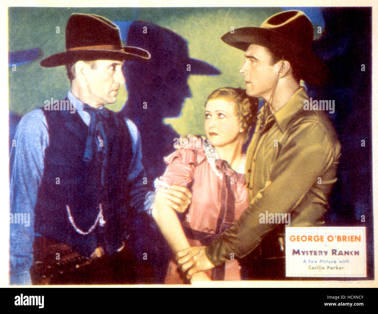 MYSTERY RANCH, Charles Stevens, Cecilia Parker, George O'Brien, 1932 Stock Photo - Alamy