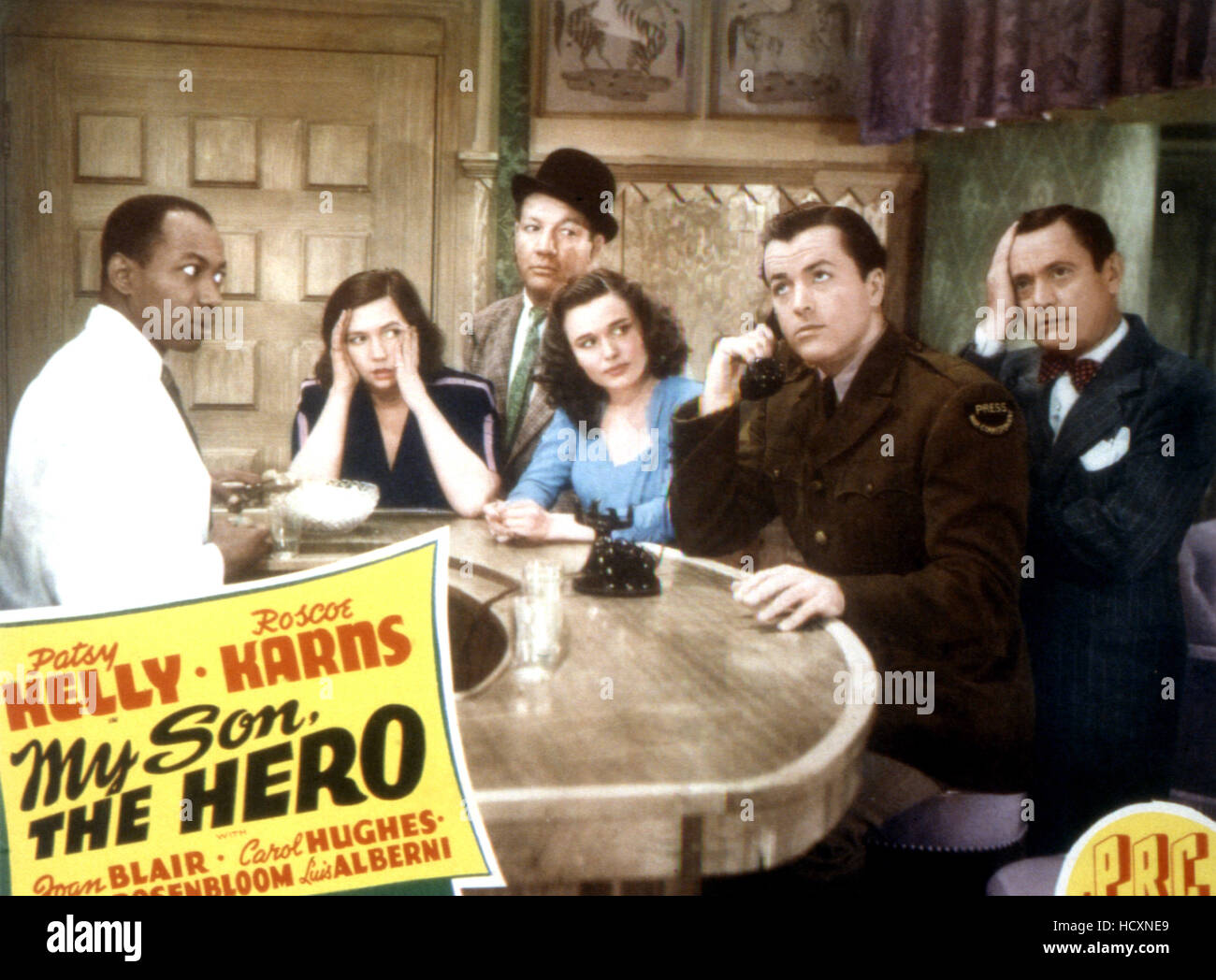 MY SON THE HERO, Nick Stewart, Patsy Kelly, Maxie Rosenbloom, Lois ...