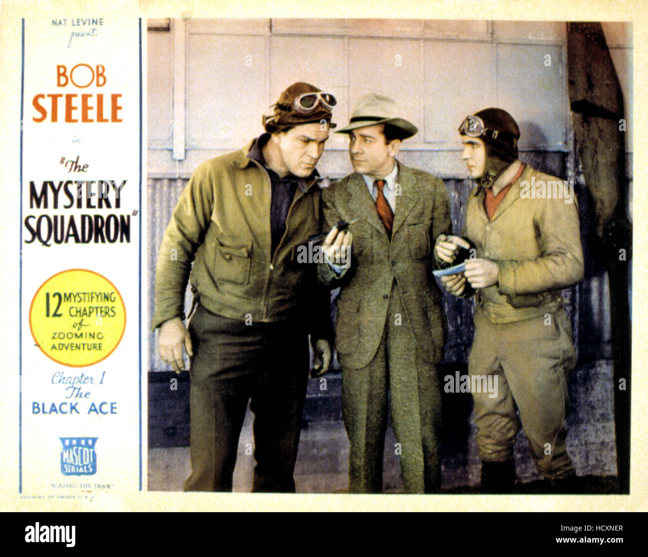 MYSTERY SQUADRON, Guinn "Big Boy" Williams, Jack Mulhall, Bob Steele ...