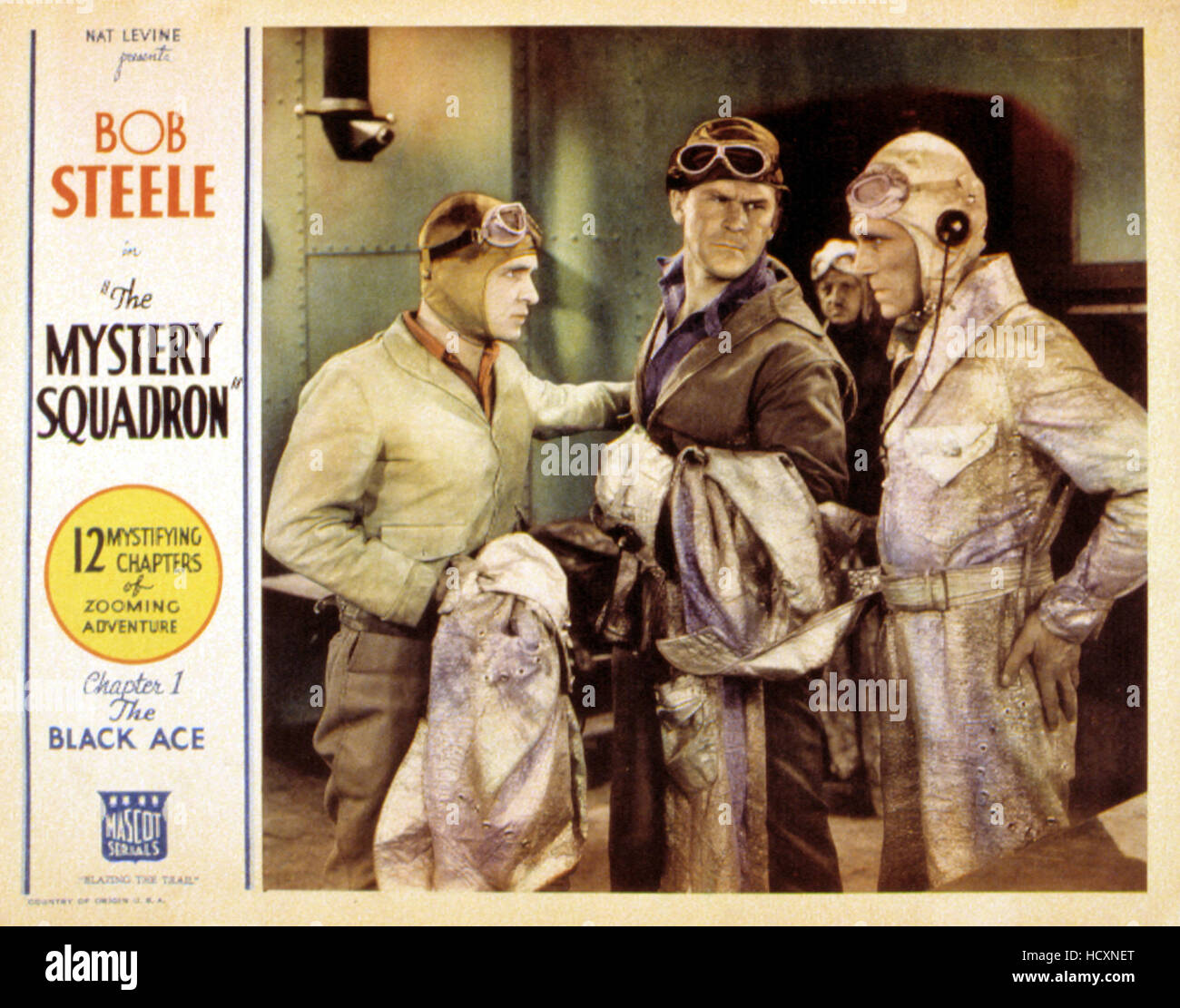 MYSTERY SQUADRON, Bob Steele, Guinn "Big Boy" Williams, 1933 Stock ...