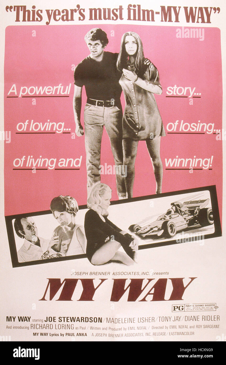 MY WAY, (aka THE WINNERS), US poster, bottom left: Joe Stewardson, 1972 ...