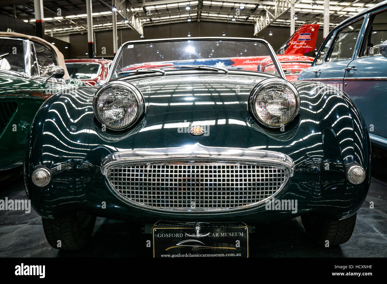 An Austin Healey Bugeye Sprite Stock Photo - Alamy