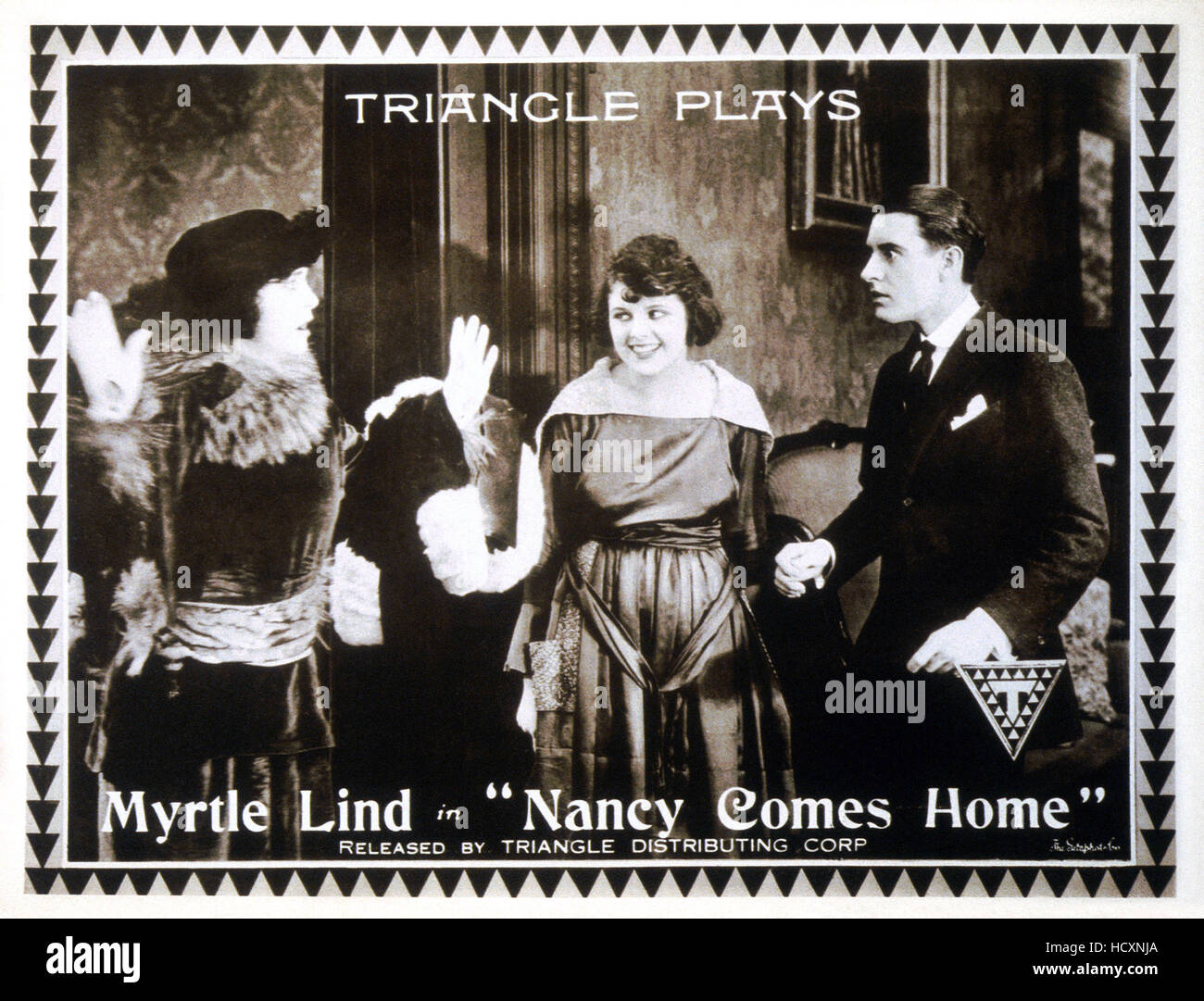 NANCY COMES HOME, Myrtle Lind (center), 1919 Stock Photo - Alamy