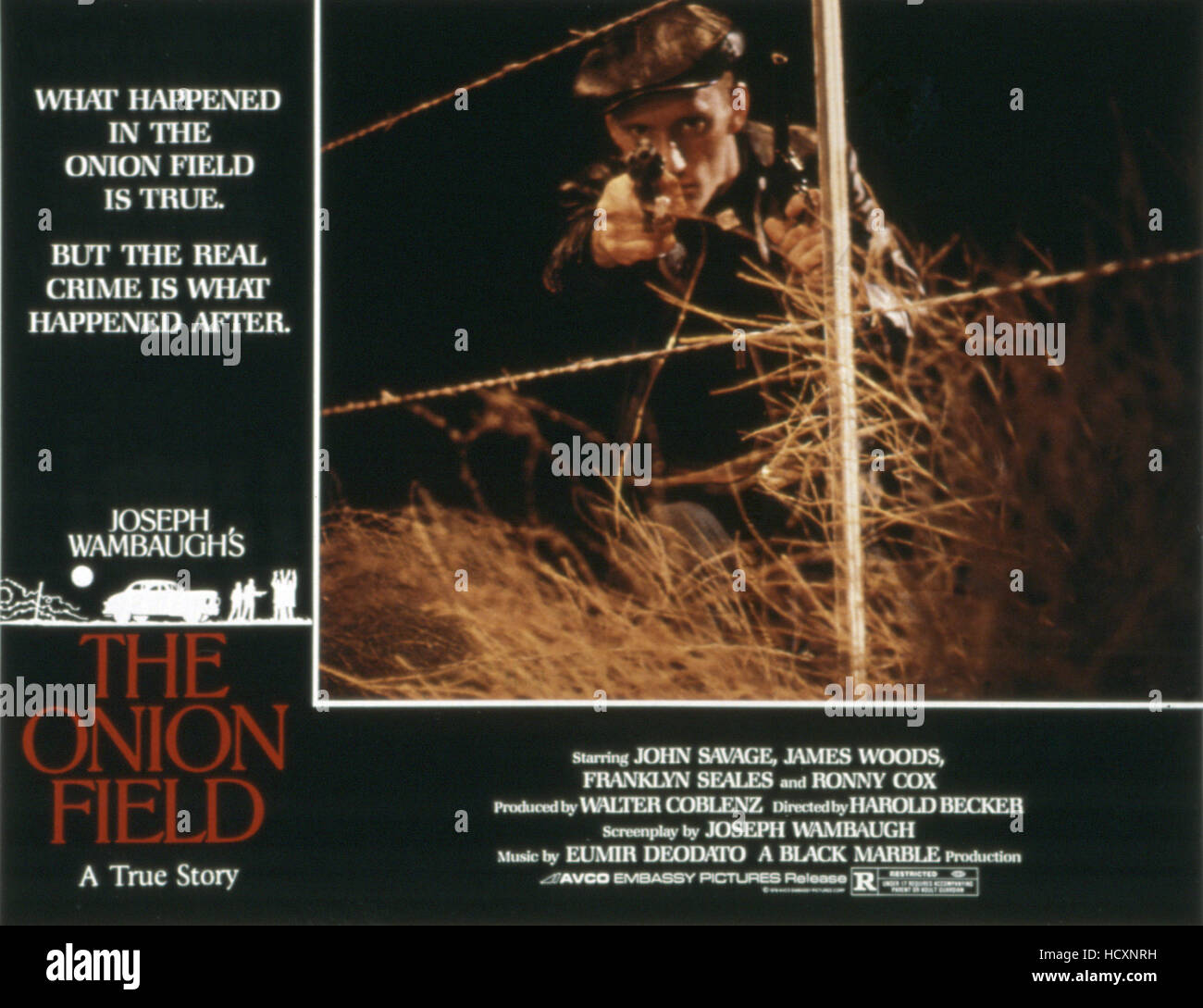 THE ONION FIELD, James Woods, 1979. (c) AVCO Embassy Pictures/ Courtesy ...
