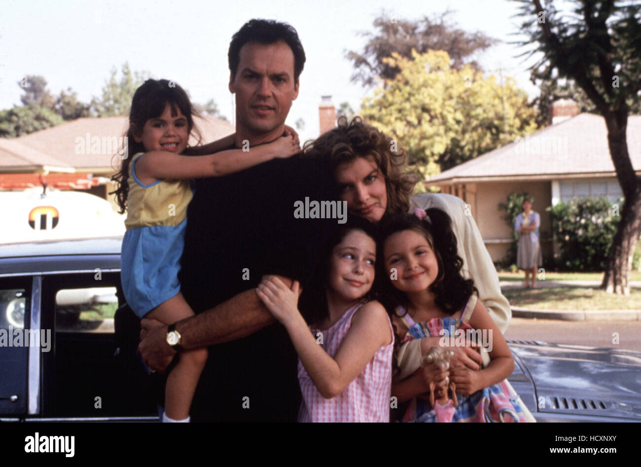 ONE GOOD COP, Blair Swanson, Michael Keaton, Rene Russo, Grace Johnston ...