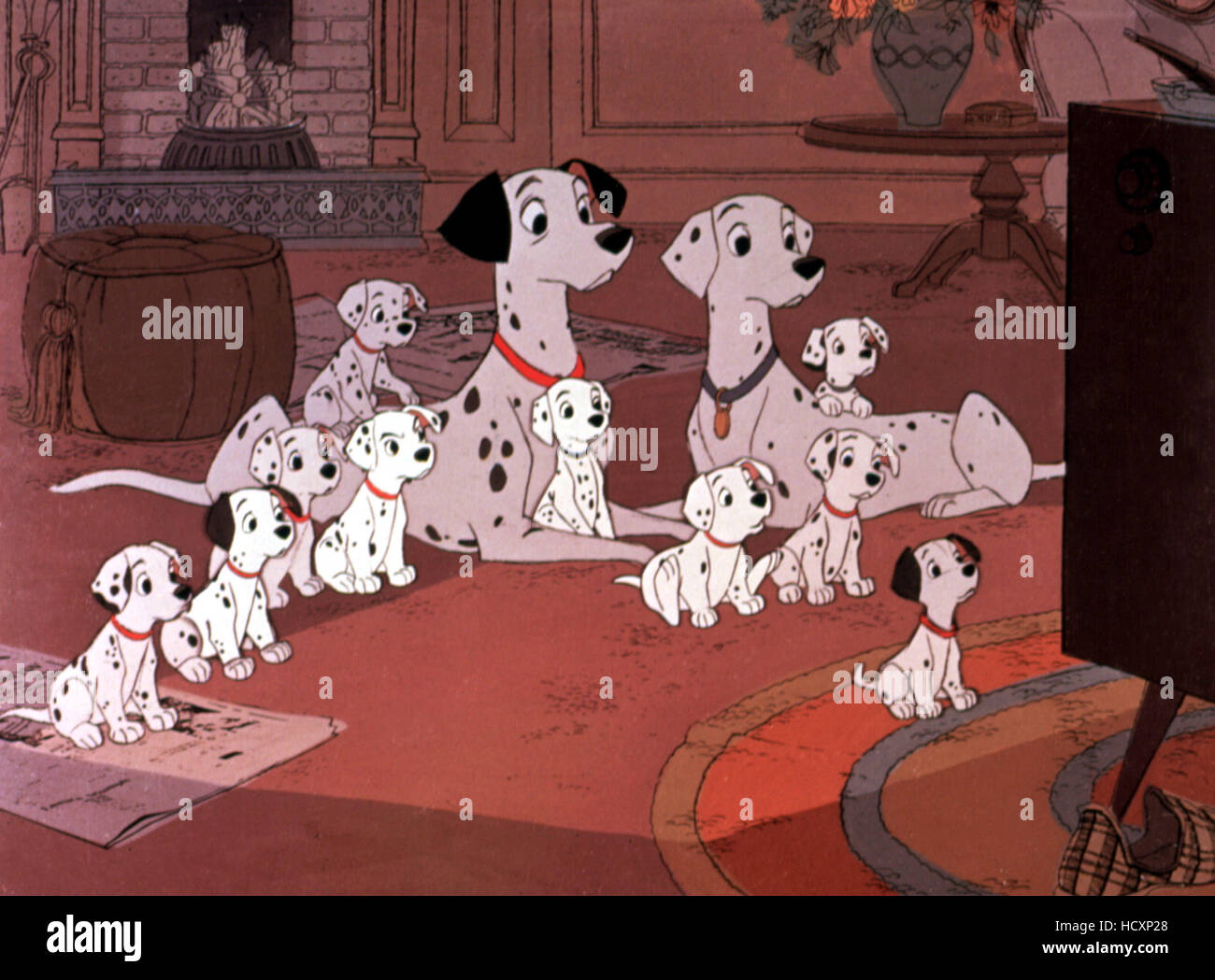 ONE HUNDRED AND ONE DALMATIANS, (aka 101 DALMATIANS), Perdita, Pongo ...