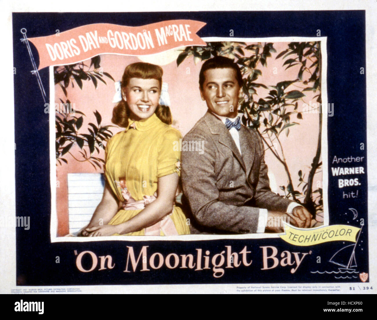 ON MOONLIGHT BAY, Doris Day, Gordon MacRae, 1951 Stock Photo - Alamy
