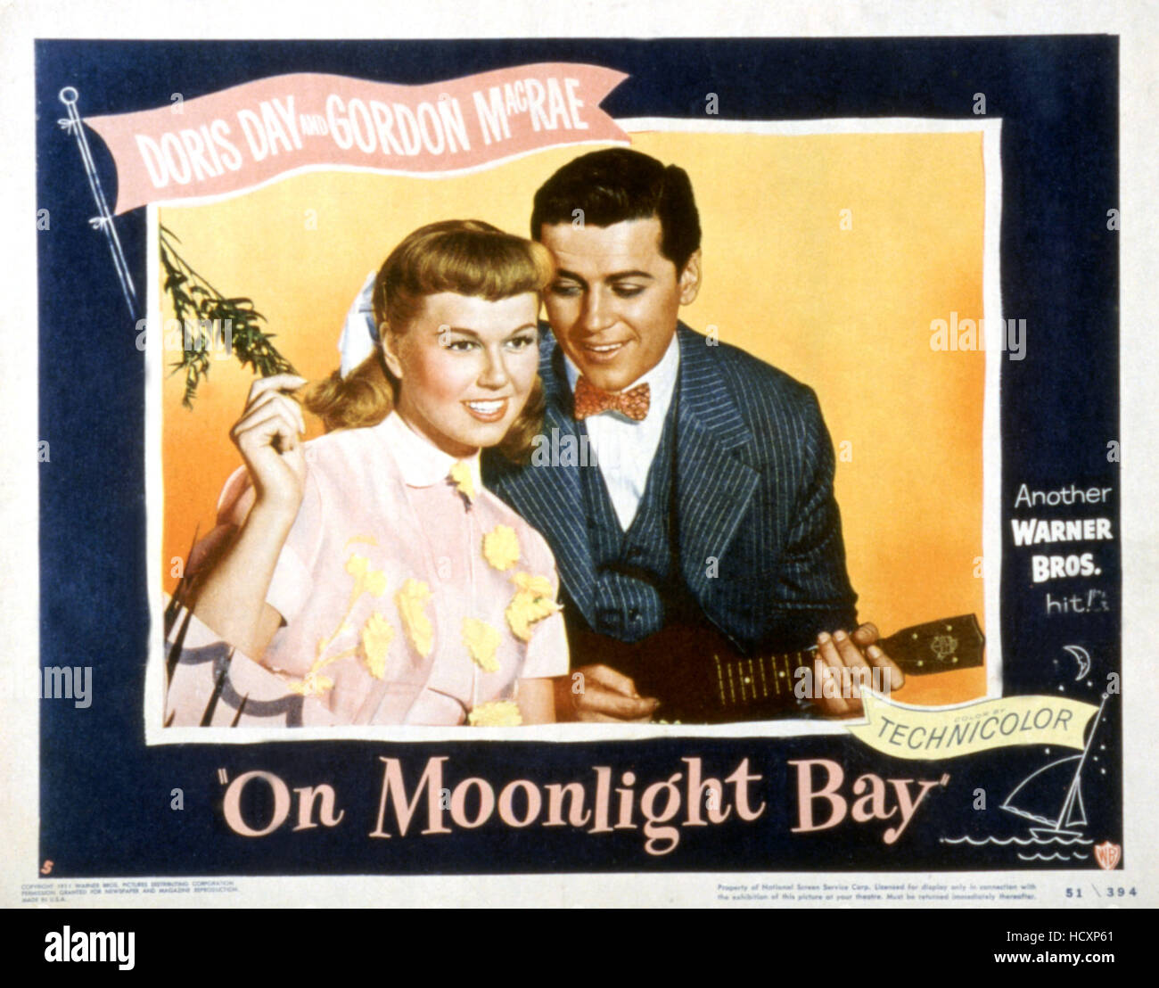 ON MOONLIGHT BAY, Doris Day, Gordon MacRae, 1951 Stock Photo - Alamy