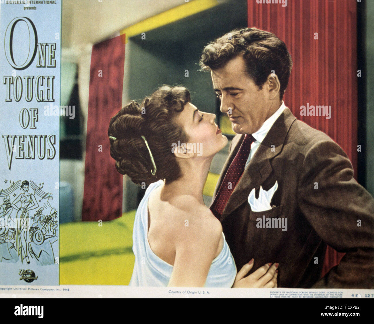 ONE TOUCH OF VENUS, from left: Ava Gardner, Robert Walker, 1948 Stock ...