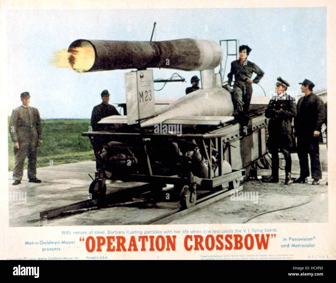 OPERATION CROSSBOW, Barbara Rutting, 1965 Stock Photo - Alamy