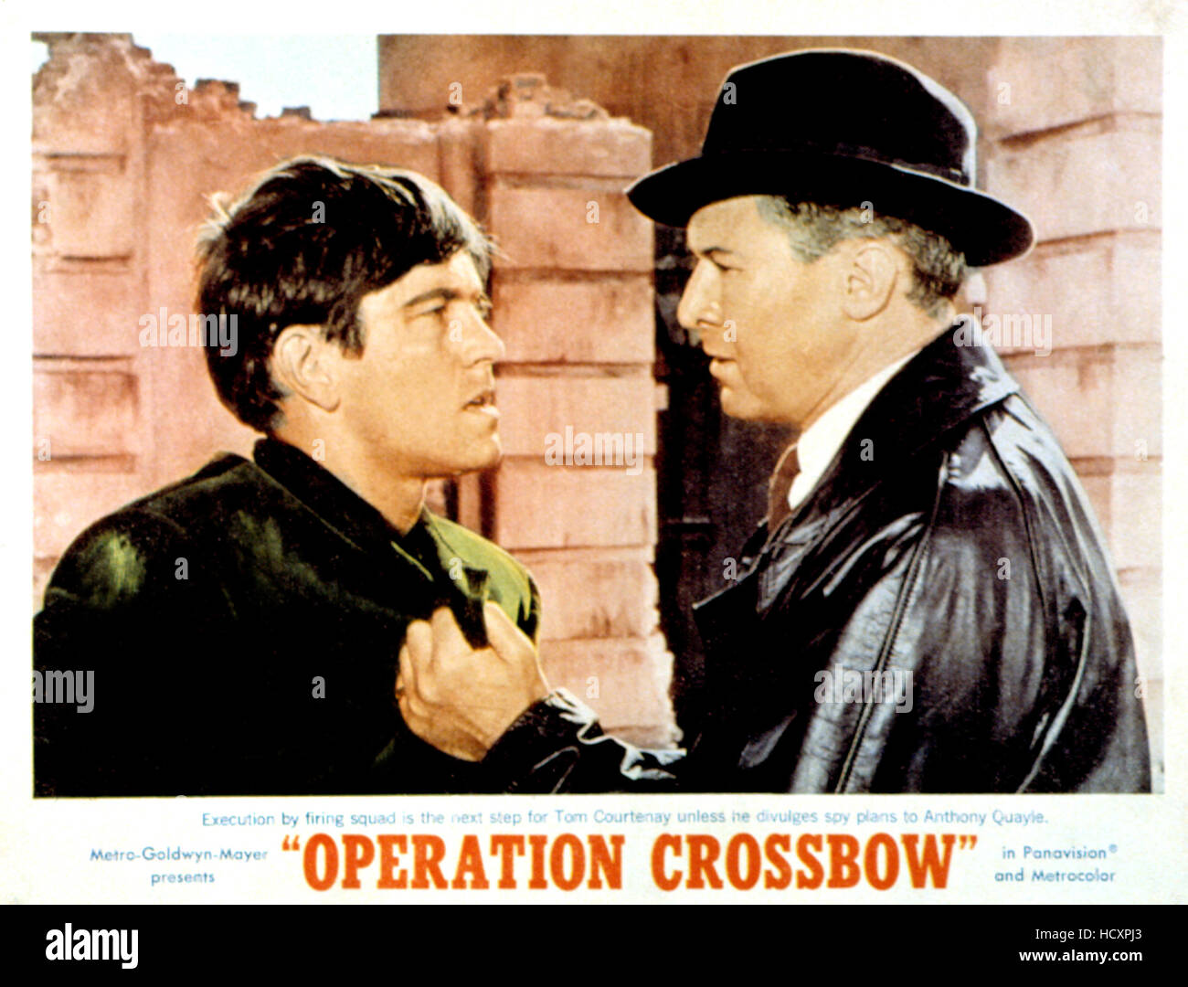 OPERATION CROSSBOW, Tom Courtenay, Anthony Quayle, 1965 Stock Photo - Alamy