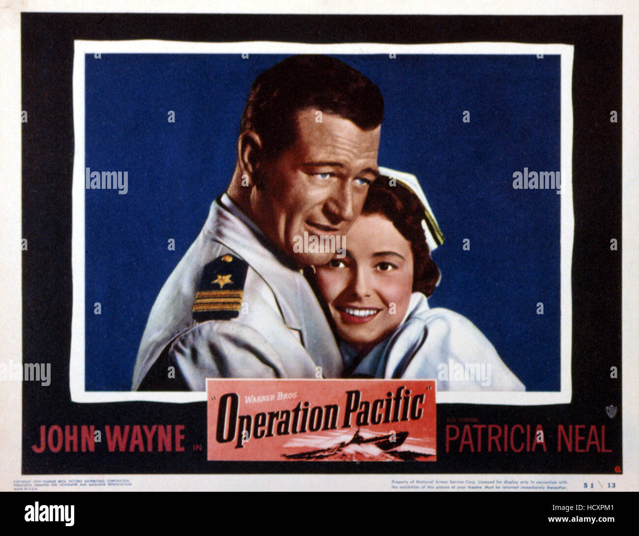 OPERATION PACIFIC, John Wayne, Patricia Neal, 1951 Stock Photo - Alamy