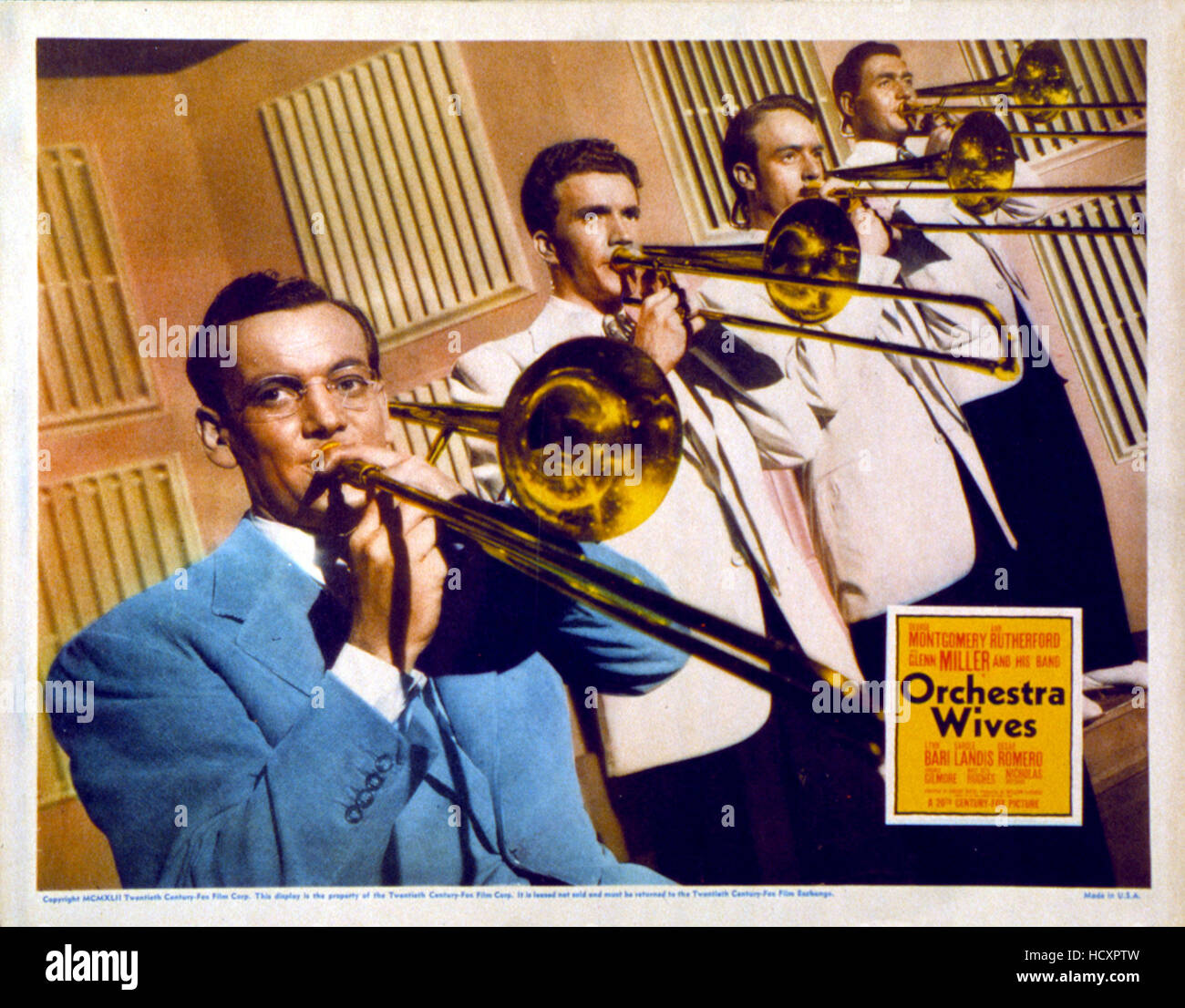 ORCHESTRA WIVES, Glenn Miller & Orchestra, 1942. TM and Copyright © 20th Century Fox Film Corp ...