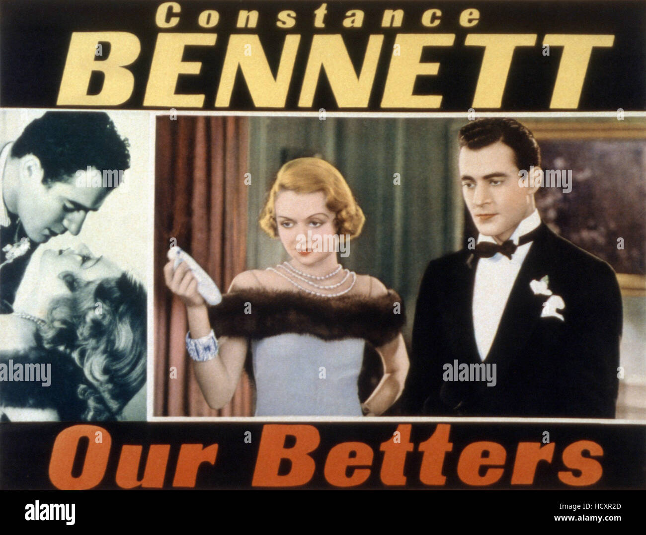 OUR BETTERS, Constance Bennett, Gilbert Roland, 1933 Stock Photo - Alamy