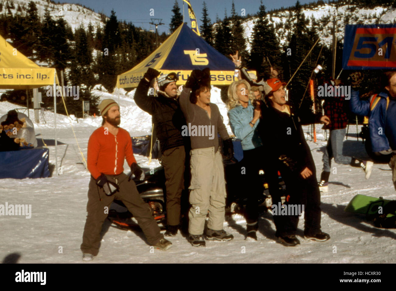 OUT COLD, (l-r): Zach Galifianakis, David Denman, Jason London ...