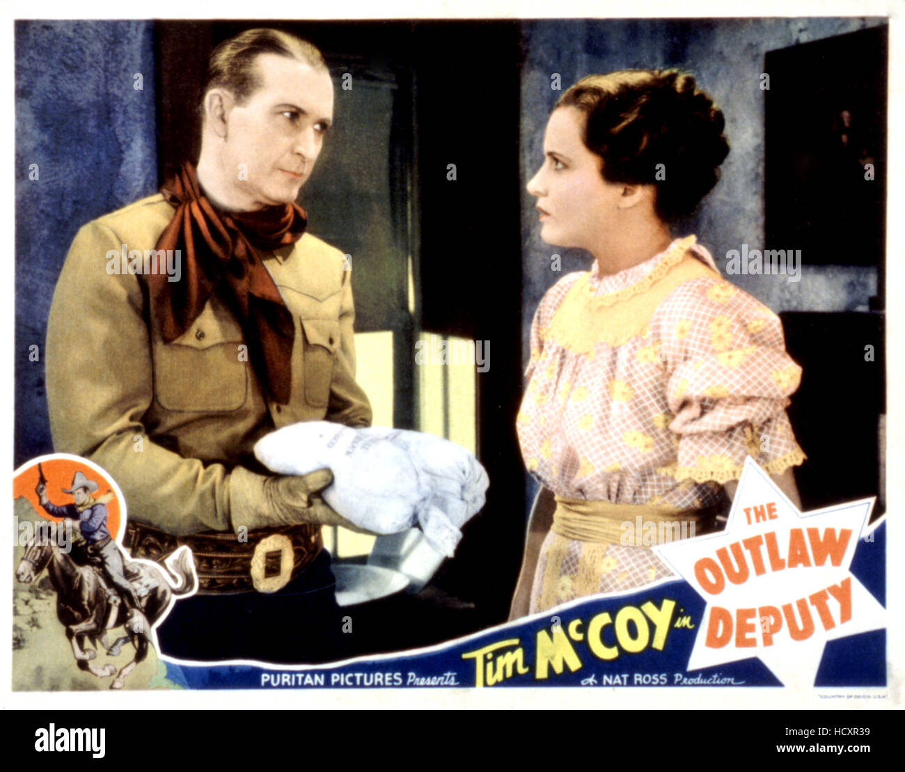 THE OUTLAW DEPUTY, Tim McCoy, 1935 Stock Photo - Alamy