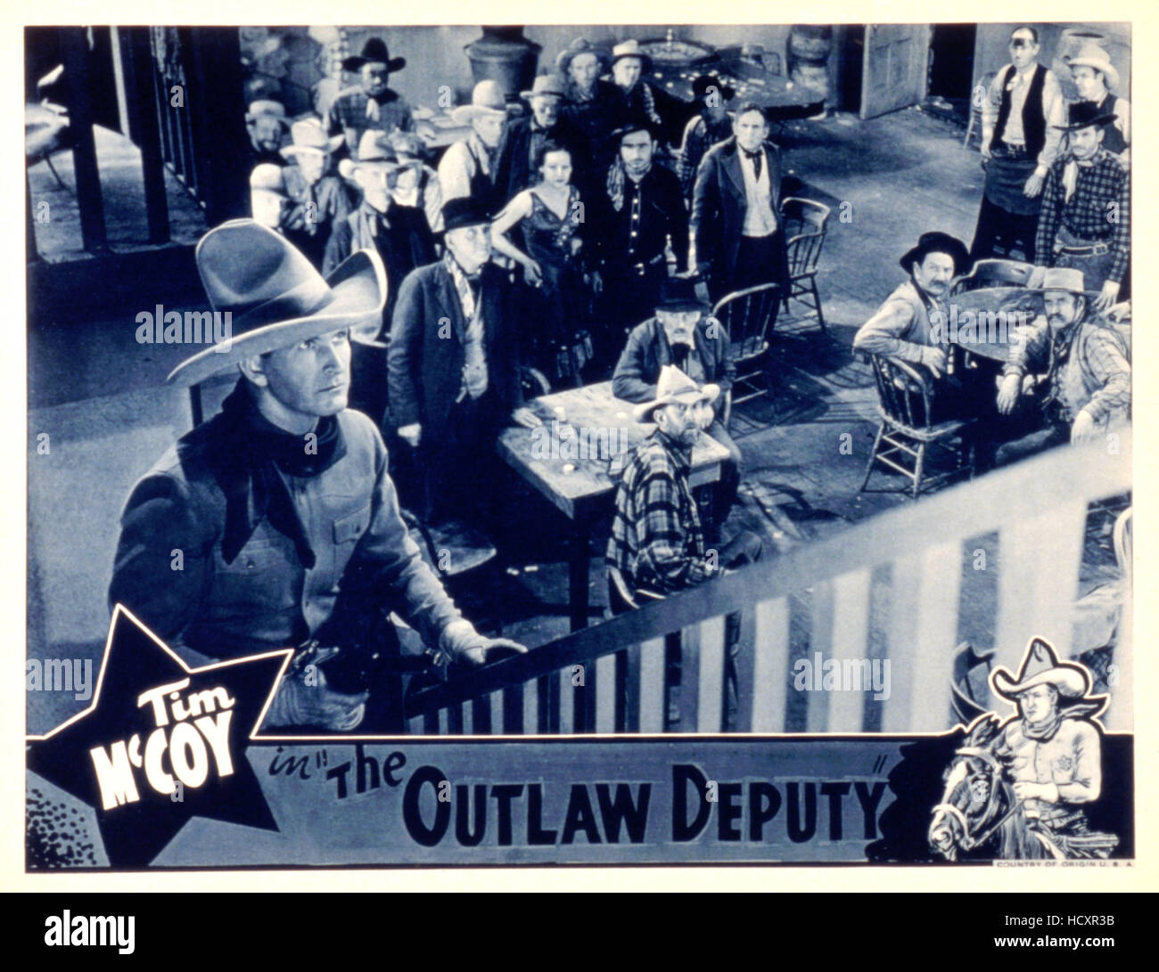 THE OUTLAW DEPUTY, Tim McCoy, 1935 Stock Photo - Alamy