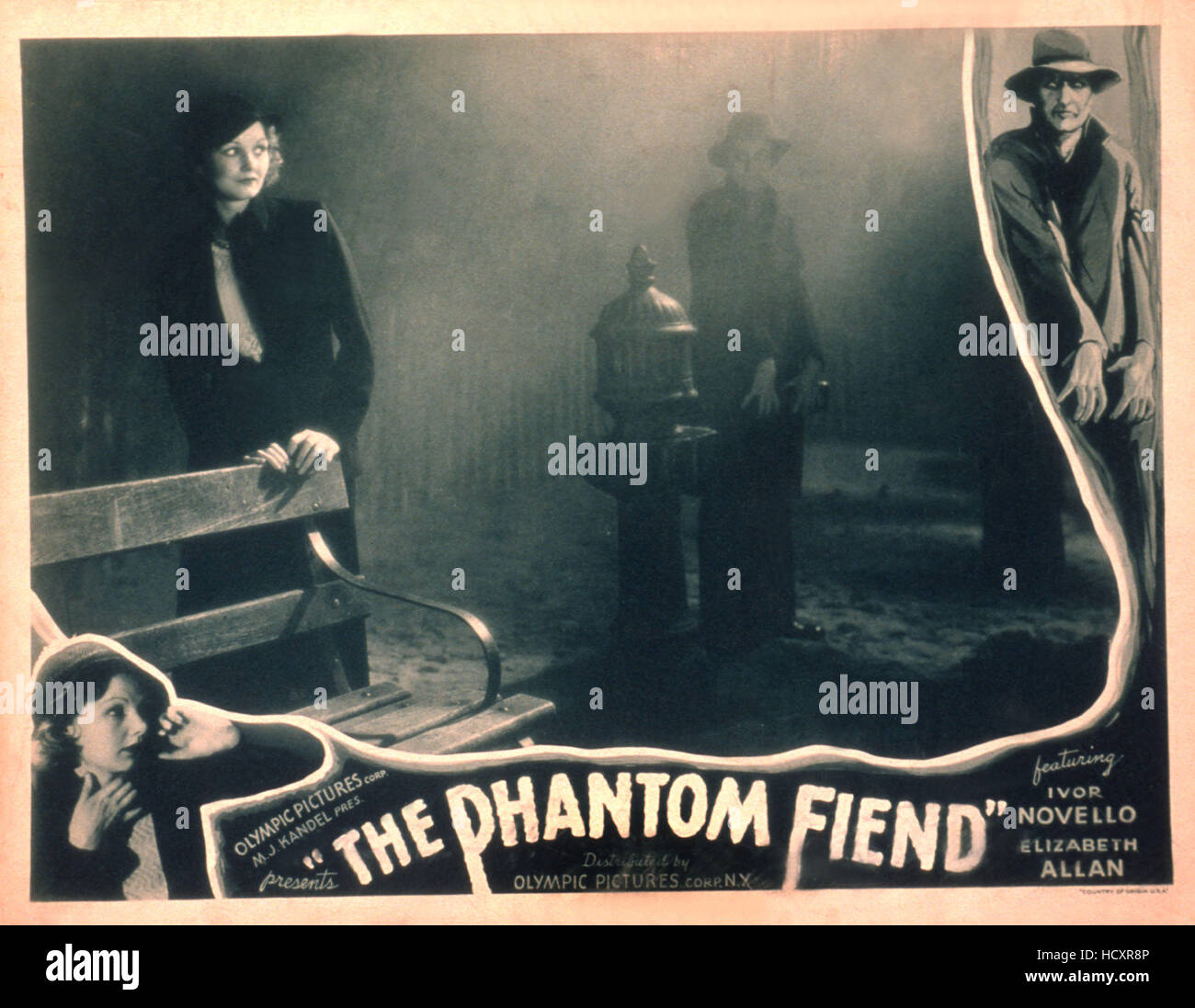 THE LODGER, (aka THE PHANTOM FIEND, from left: Elizabeth Allan, Ivor ...