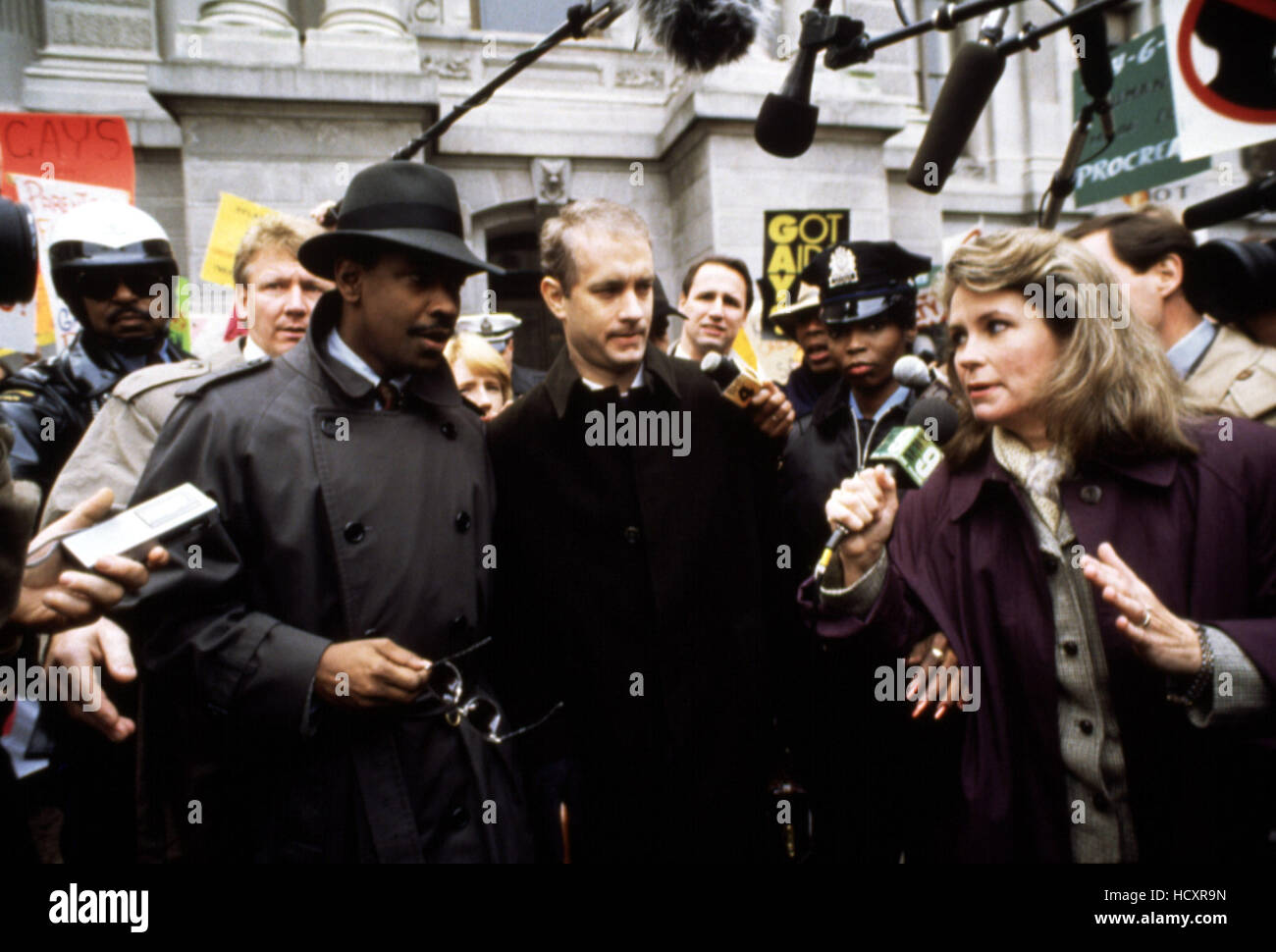 PHILADELPHIA, Denzel Washington, Tom Hanks, 1993 Stock Photo - Alamy