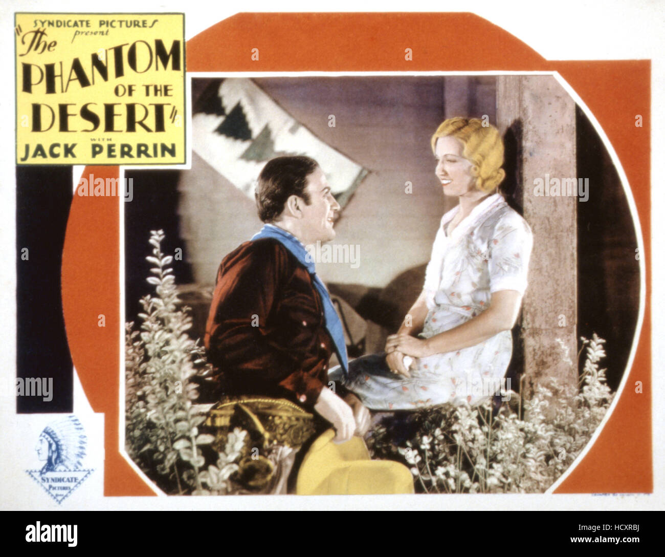 PHANTOM OF THE DESERT, Jack Perrin, Eva Novak, 1930 Stock Photo - Alamy