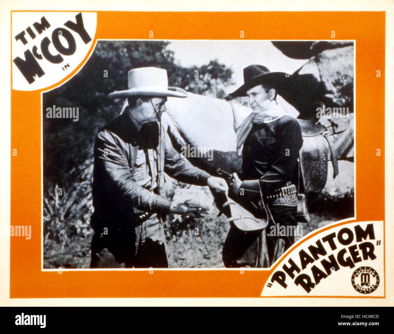 THE PHANTOM RANGER, Tim McCoy, 1938 Stock Photo - Alamy