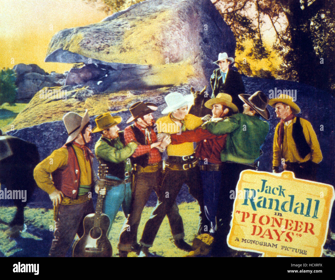 PIONEER DAYS, far left: Frank Yaconelli, center: Jack Randall (aka ...