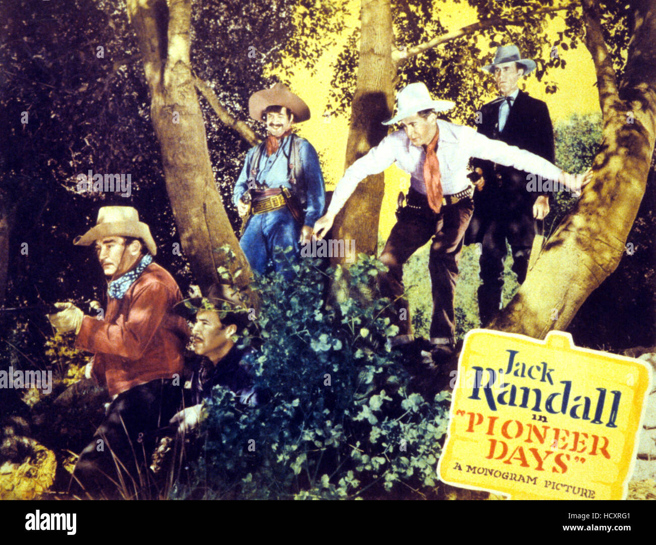 PIONEER DAYS, top l-r: Frank Yaconelli, Jack Randall (aka Addison ...