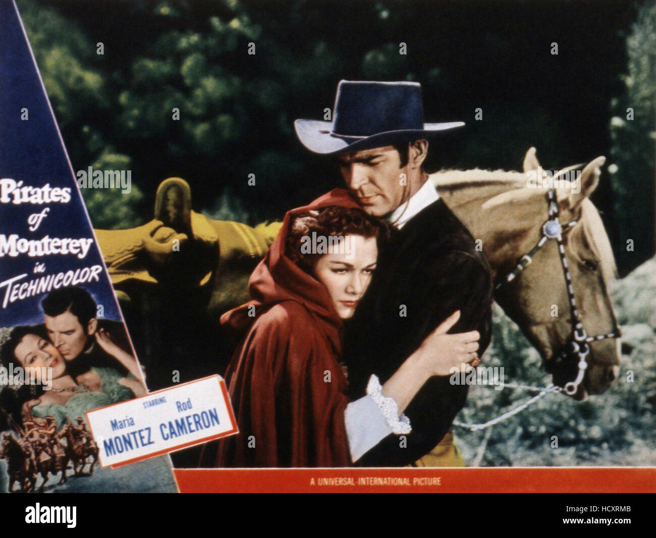 PIRATES OF MONTEREY, Maria Montez, Rod Cameron, 1947 Stock Photo - Alamy