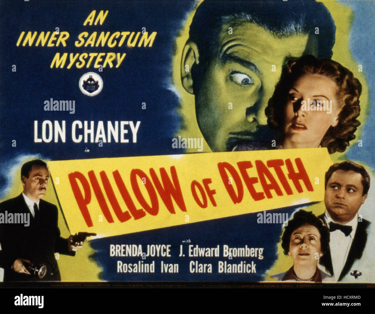 PILLOW OF DEATH, Lon Chaney, Jr., Brenda Joyce, George Cleveland ...