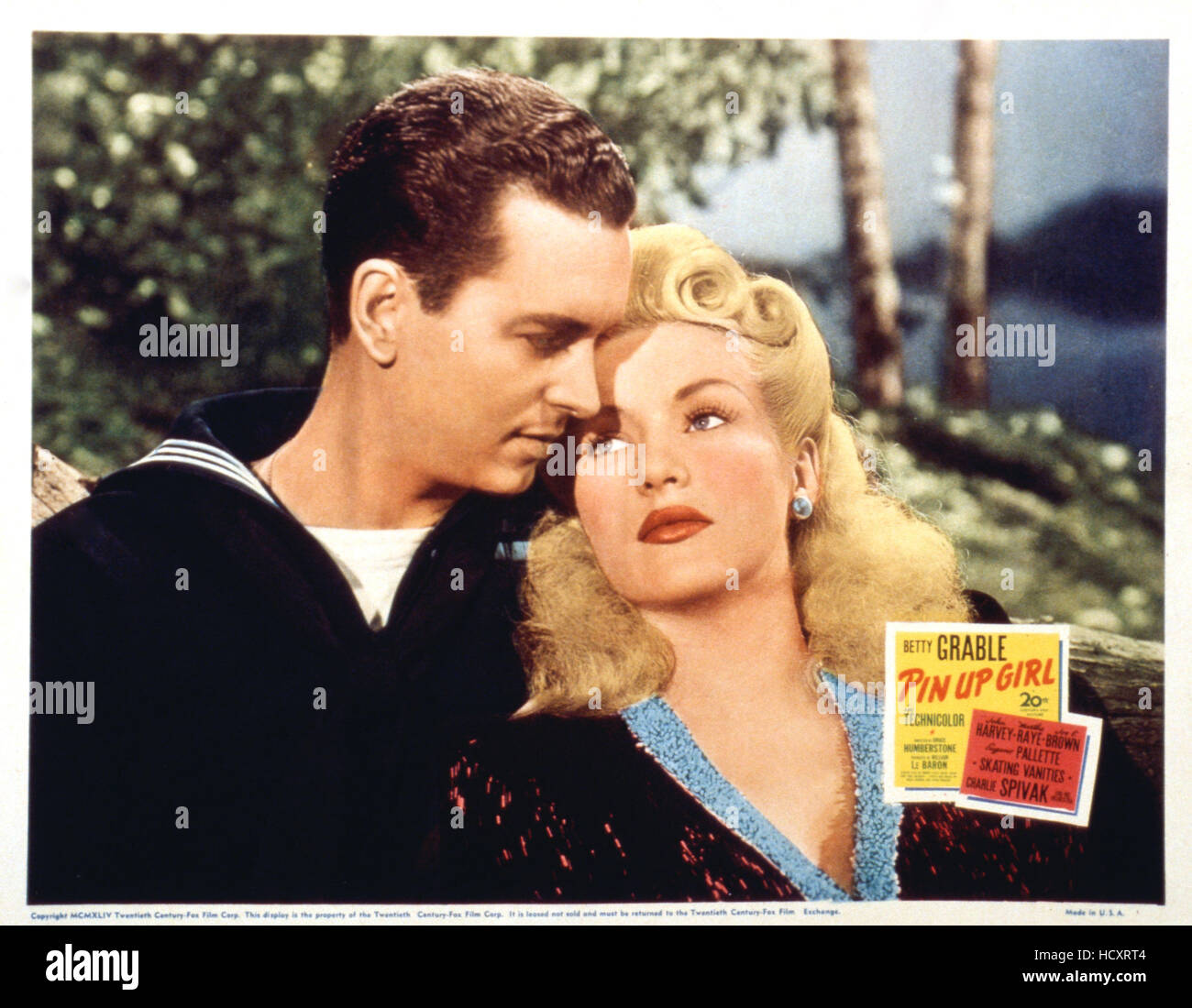 PIN UP GIRL, John Harvey, Betty Grable, 1944, TM and Copyright (c)20th ...