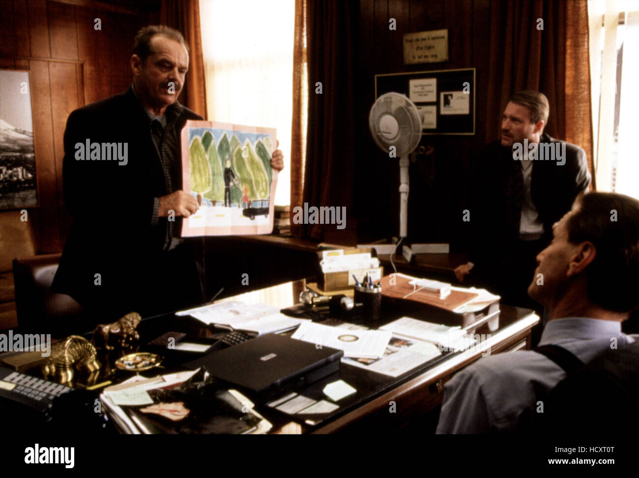 THE PLEDGE, Jack Nicholson, Aaron Eckhart, Sam Shepard, 2001. ©Warner ...