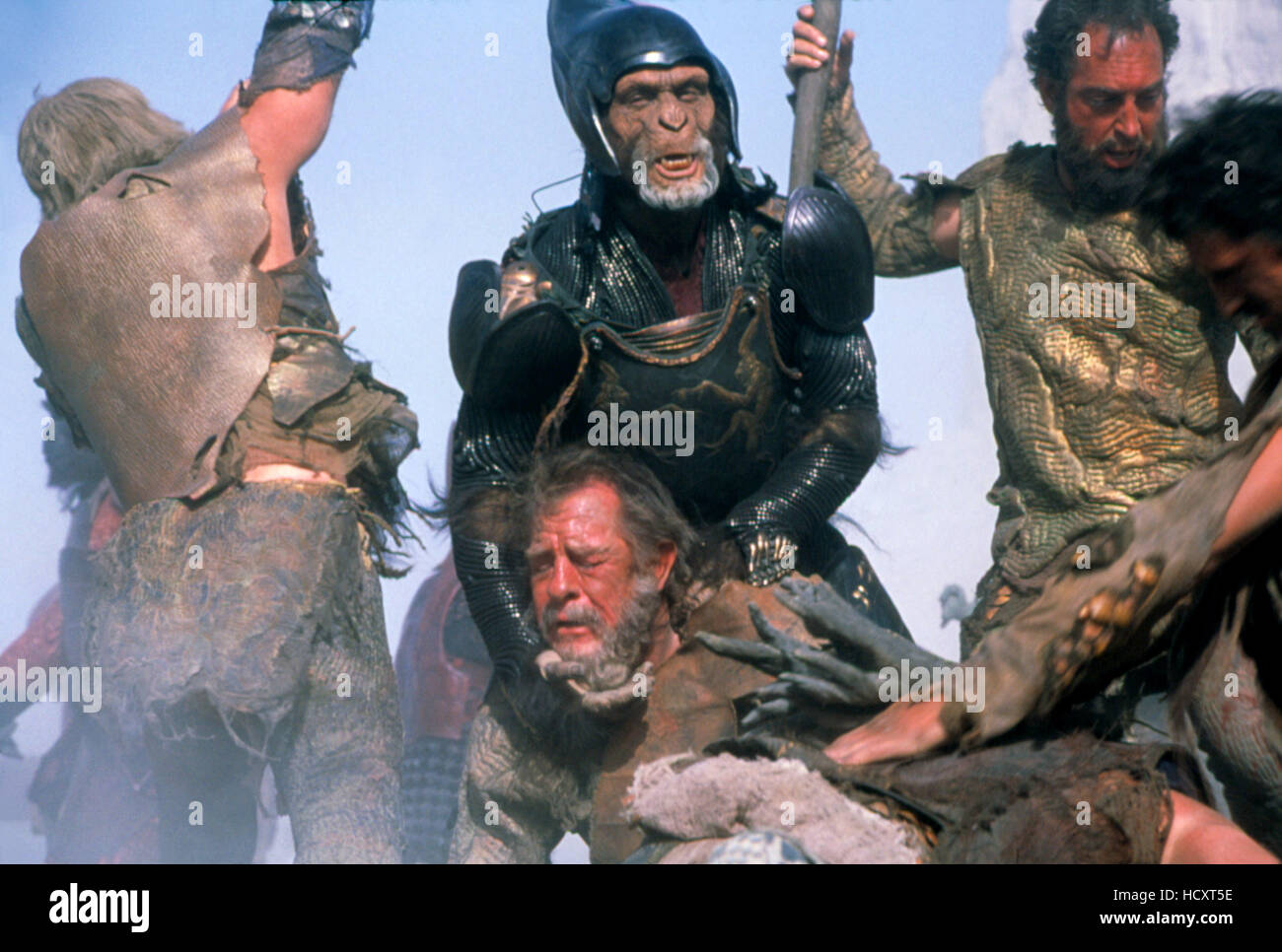 PLANET OF THE APES, Tim Roth (center ape), 2001, TM & Copyright (c ...