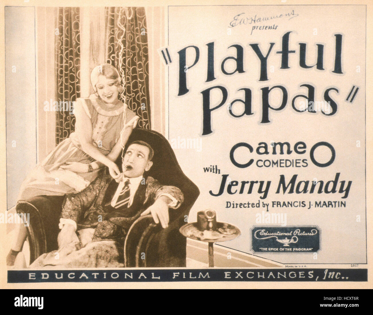 PLAYFUL PAPAS, US poster, from left: Amber Norman, Jerry Mandy, 1928 ...