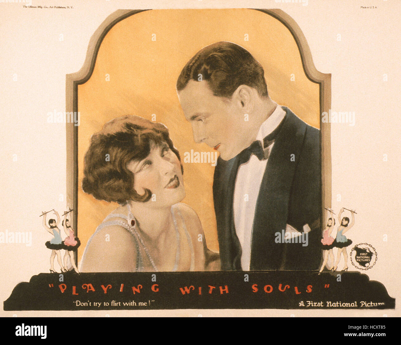 PLAYING WITH SOULS, US lobbycard, from left: Jacqueline Logan, William ...
